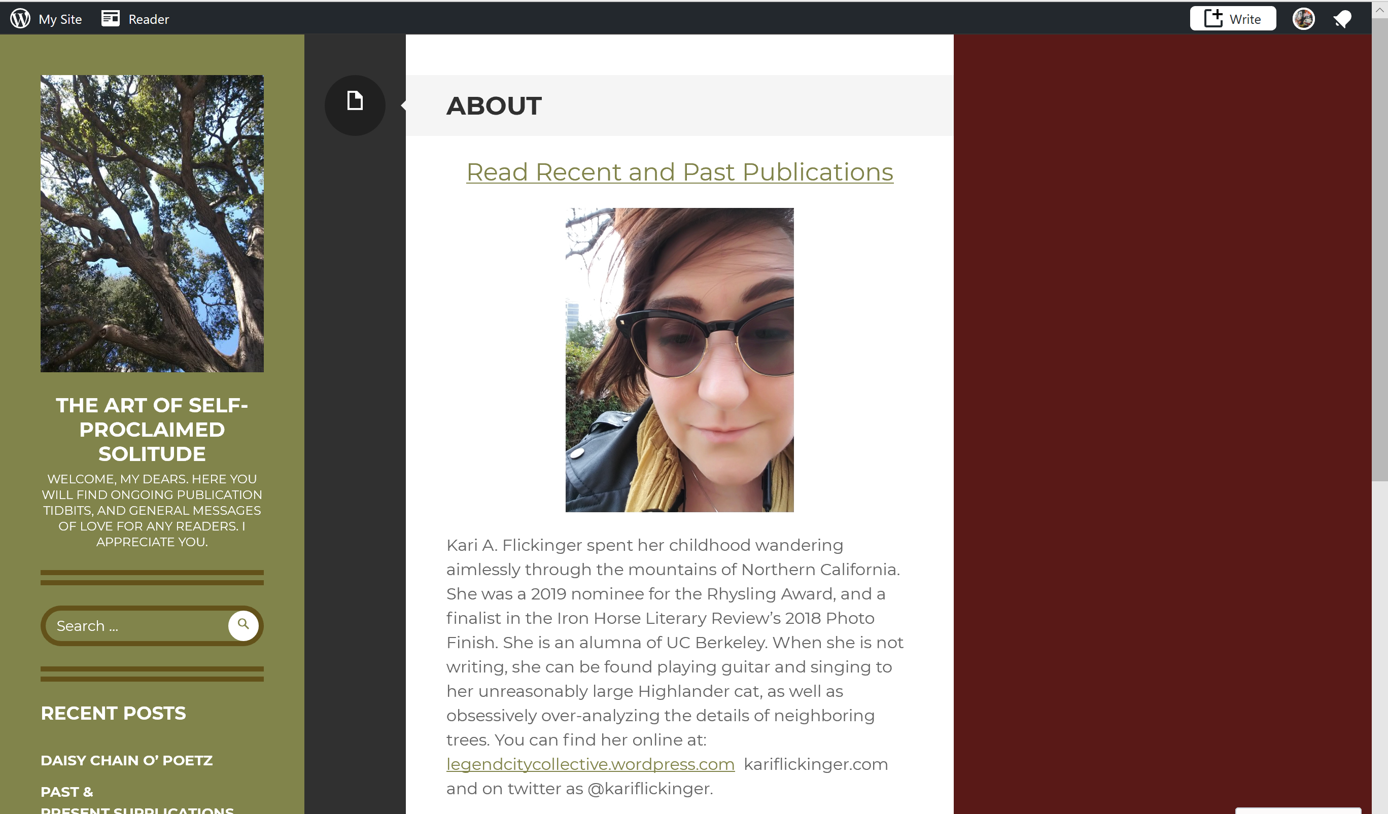 Wombwell Rainbow Interviews: Kari A. Flickinger | The Wombwell Rainbow