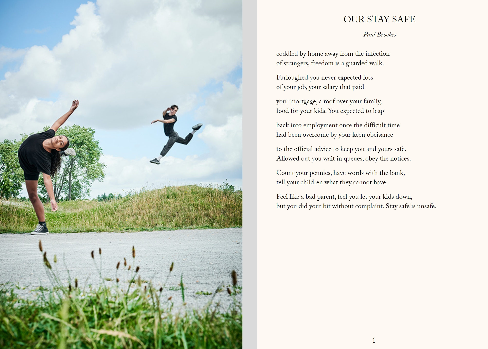 Very happy that my poem “Our Stay Safe” is featured up at Visual Verse ...