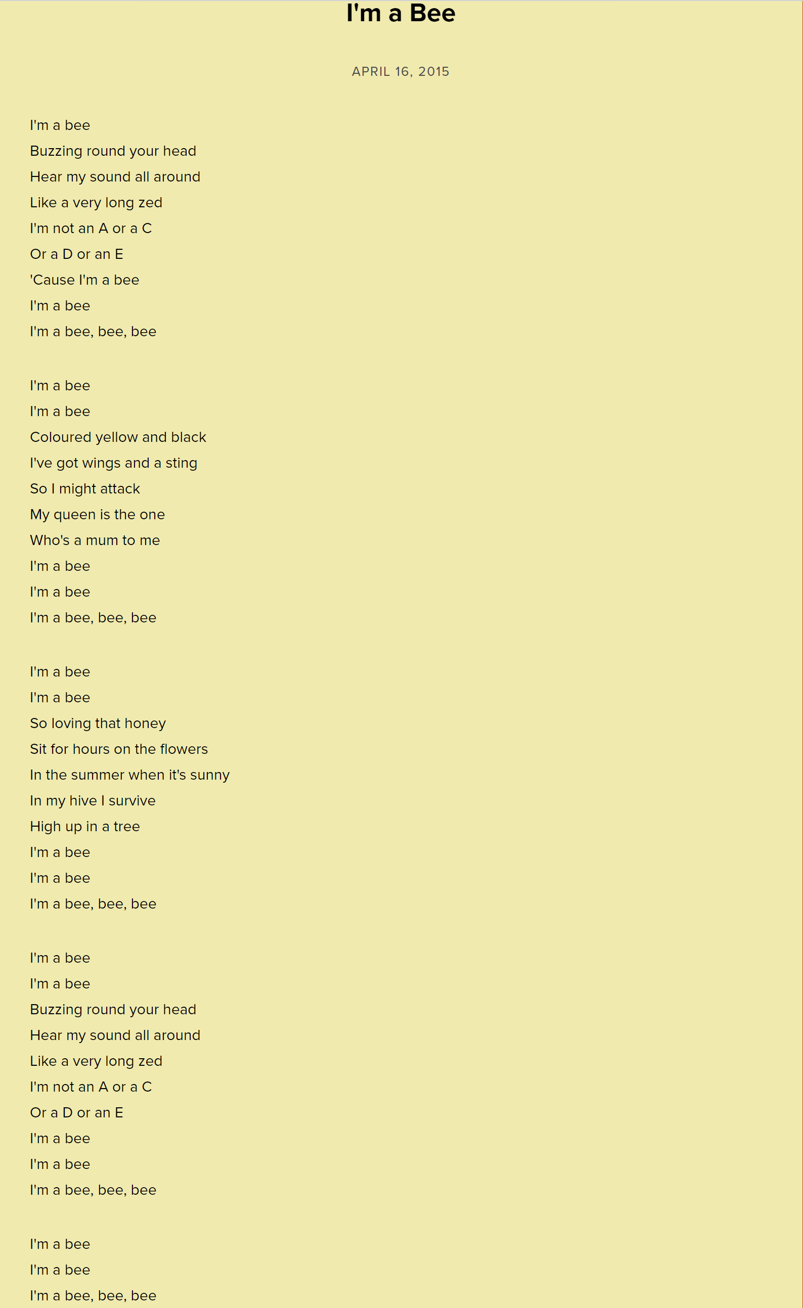 #WorldBeesWeekend poetry and artwork challenge. Have you written ...